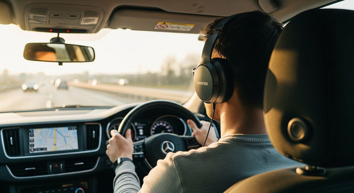 Can You Wear Headphones While Driving? State Laws – Wantek