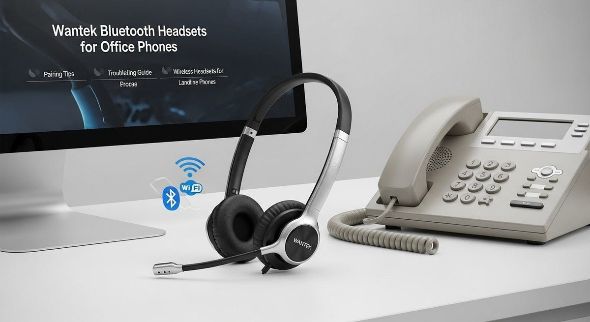 Best Bluetooth Headset for Office Phone: Pairing & Buying Guide – Wantek