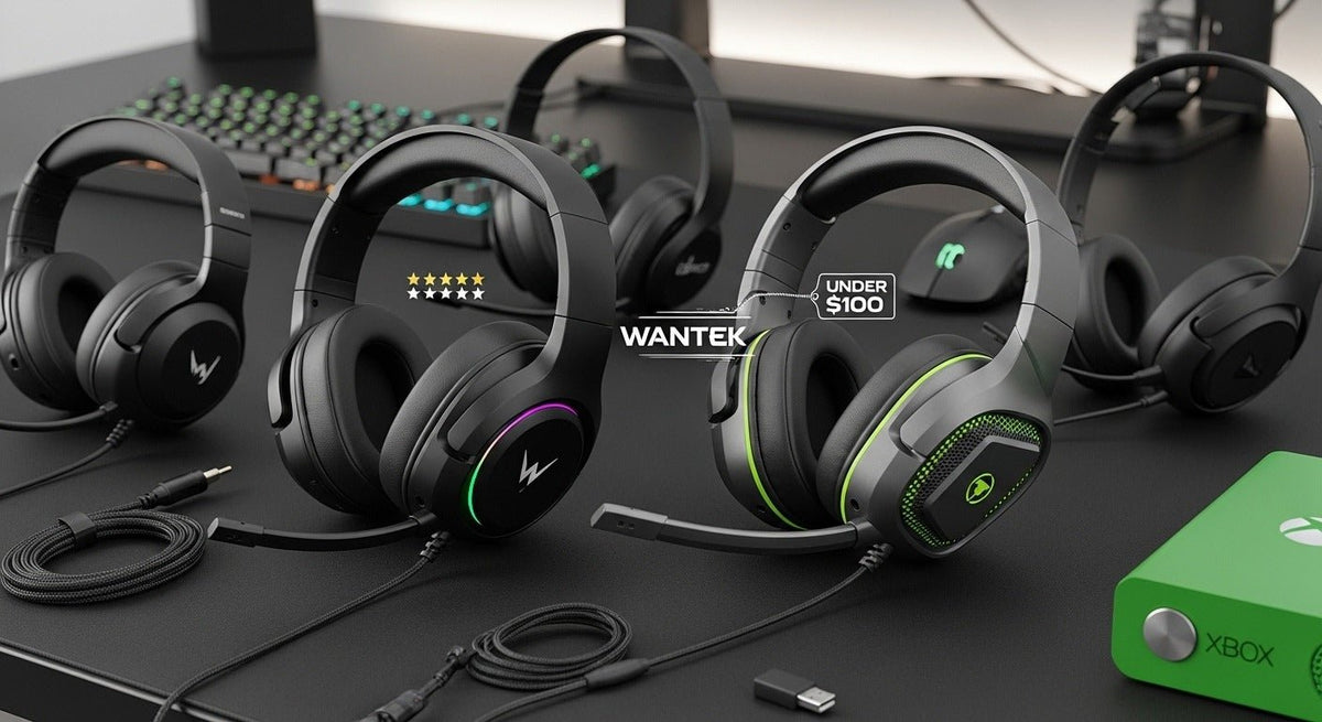 Best Budget Gaming Headsets 2025 – Top Picks Under $100 – Wantek