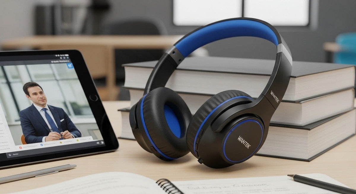 Best Headphones for Students 2025 – Noise-Canceling & Affordable – Wantek