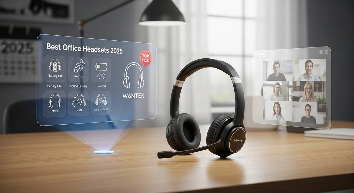 Best Wireless Headset for Office Phone: 2025 Buyer’s Guide – Wantek