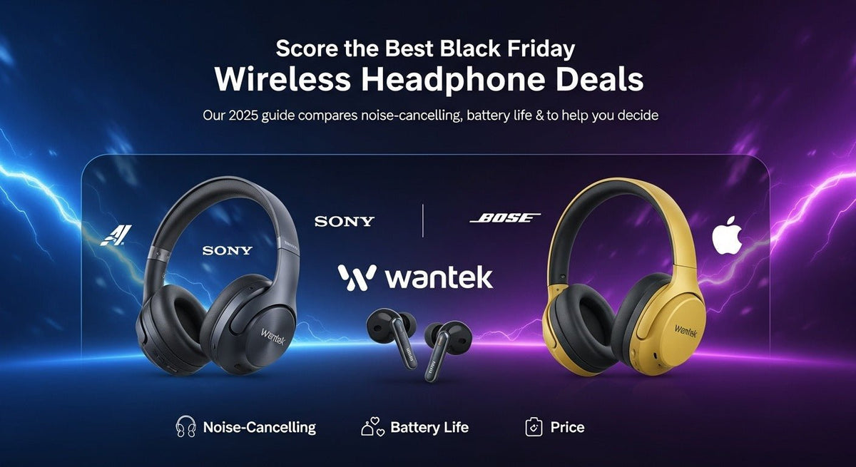 Black Friday Wireless Headphone Deals: Top Brands – Wantek