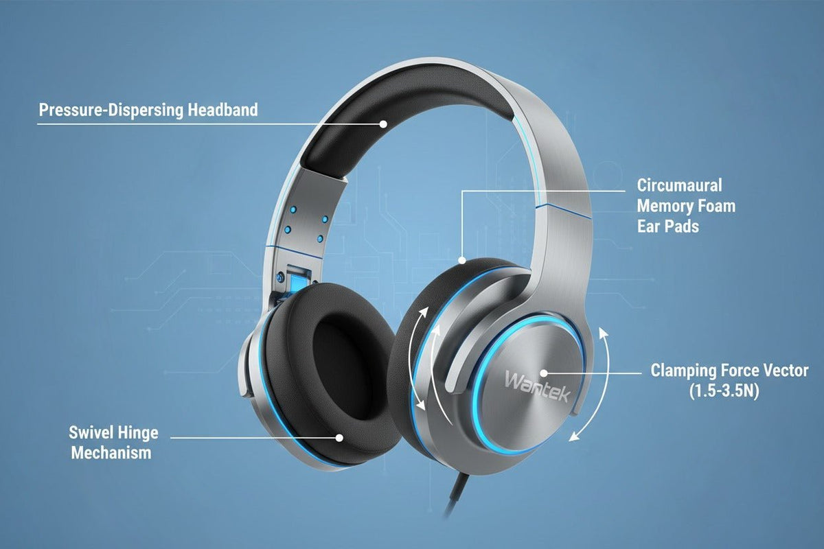 Top 5 Most Comfortable Headphones for Long Listening Sessions – Wantek