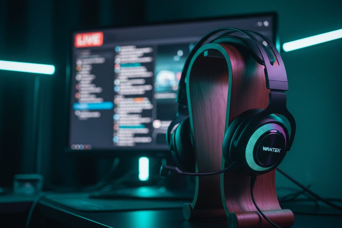 Top Wireless & Wired Headsets with Good Mics for Streamers – Wantek