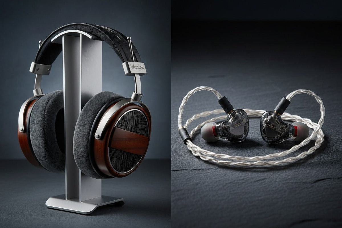 Headphones vs Earphones: Key Differences Explained – Wantek