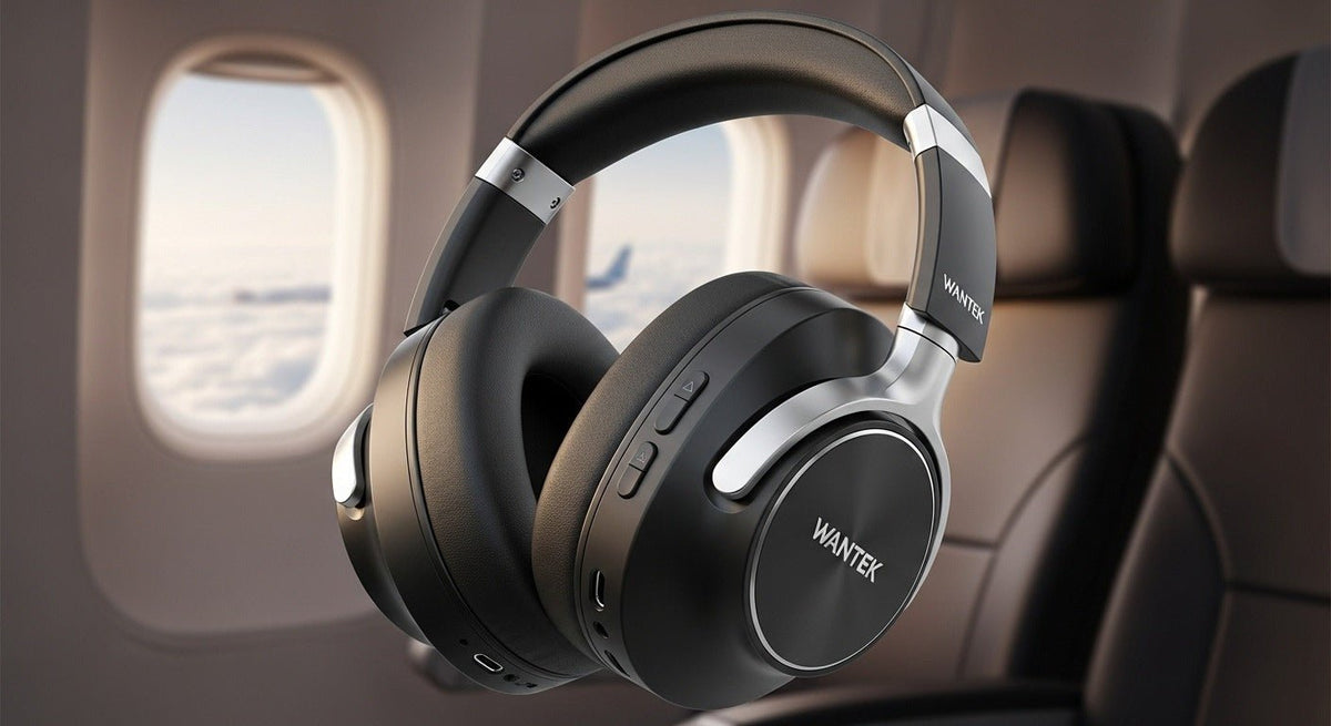 Top Headphones for Flights: Block Cabin Noise & Pressure – Wantek