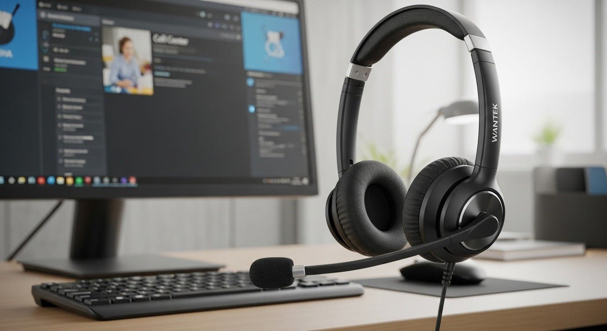 Top Wireless Call Center Headsets with Noise-Cancelling Mics (2025 ...