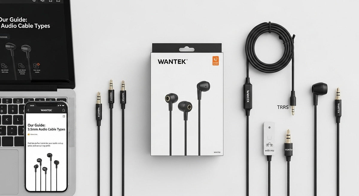 Your 3.5 mm Audio Cable Guide: Types, Uses & Top Picks – Wantek