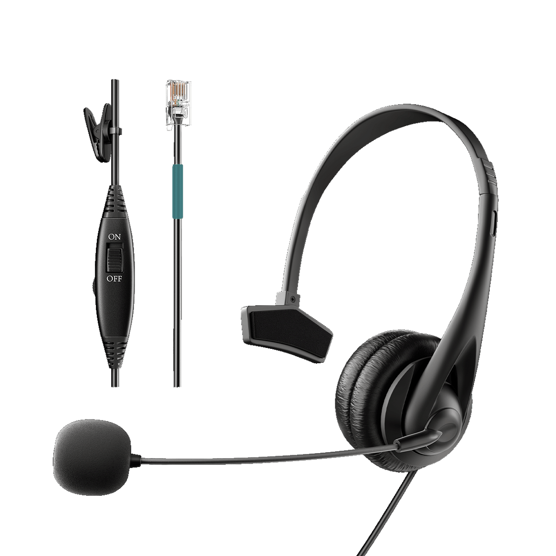 Perfessional RJ9 Headset-Wantek® – iwantek